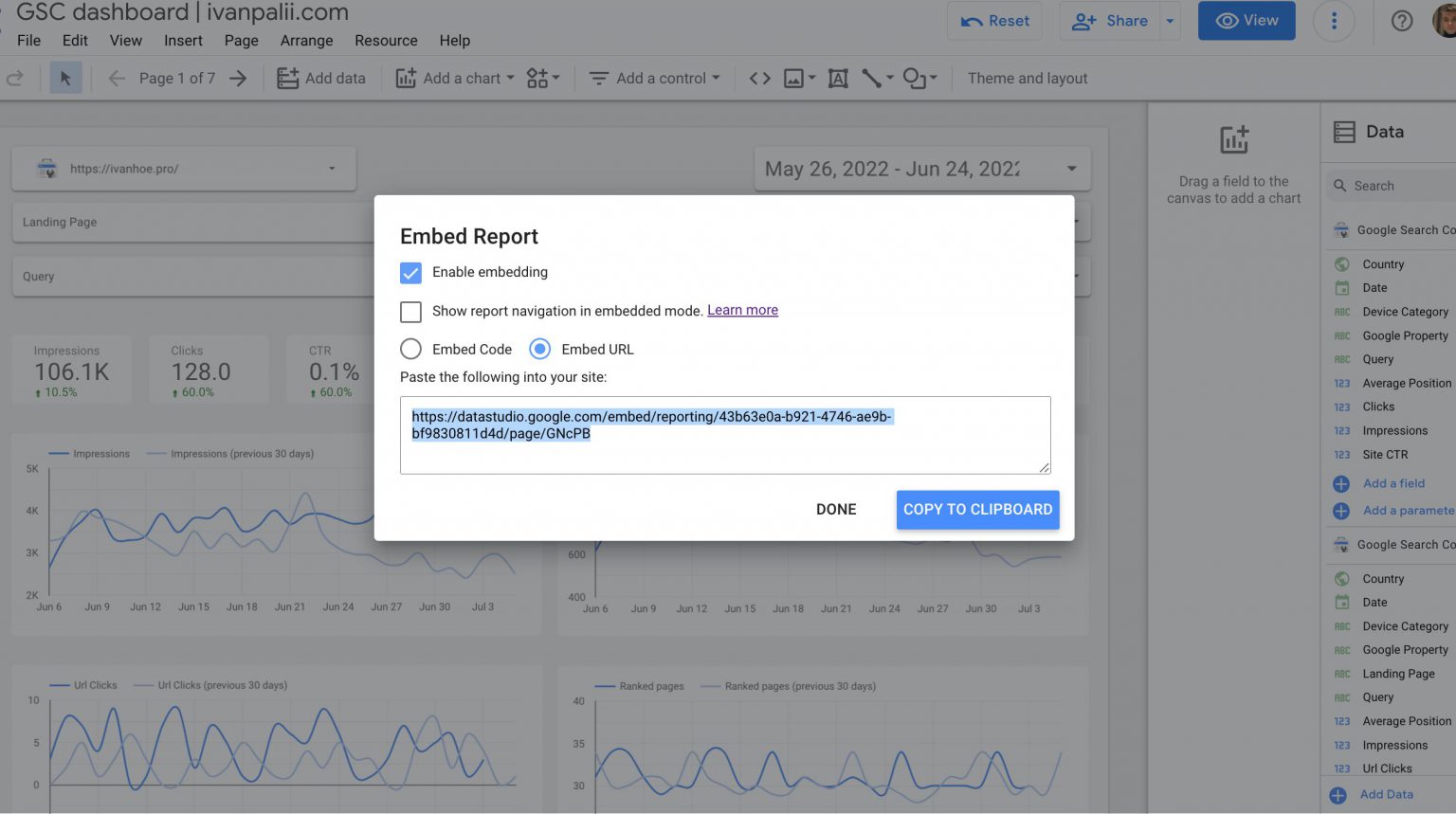How to Embed a Looker Studio Report 【 ⚠️ Two Options】